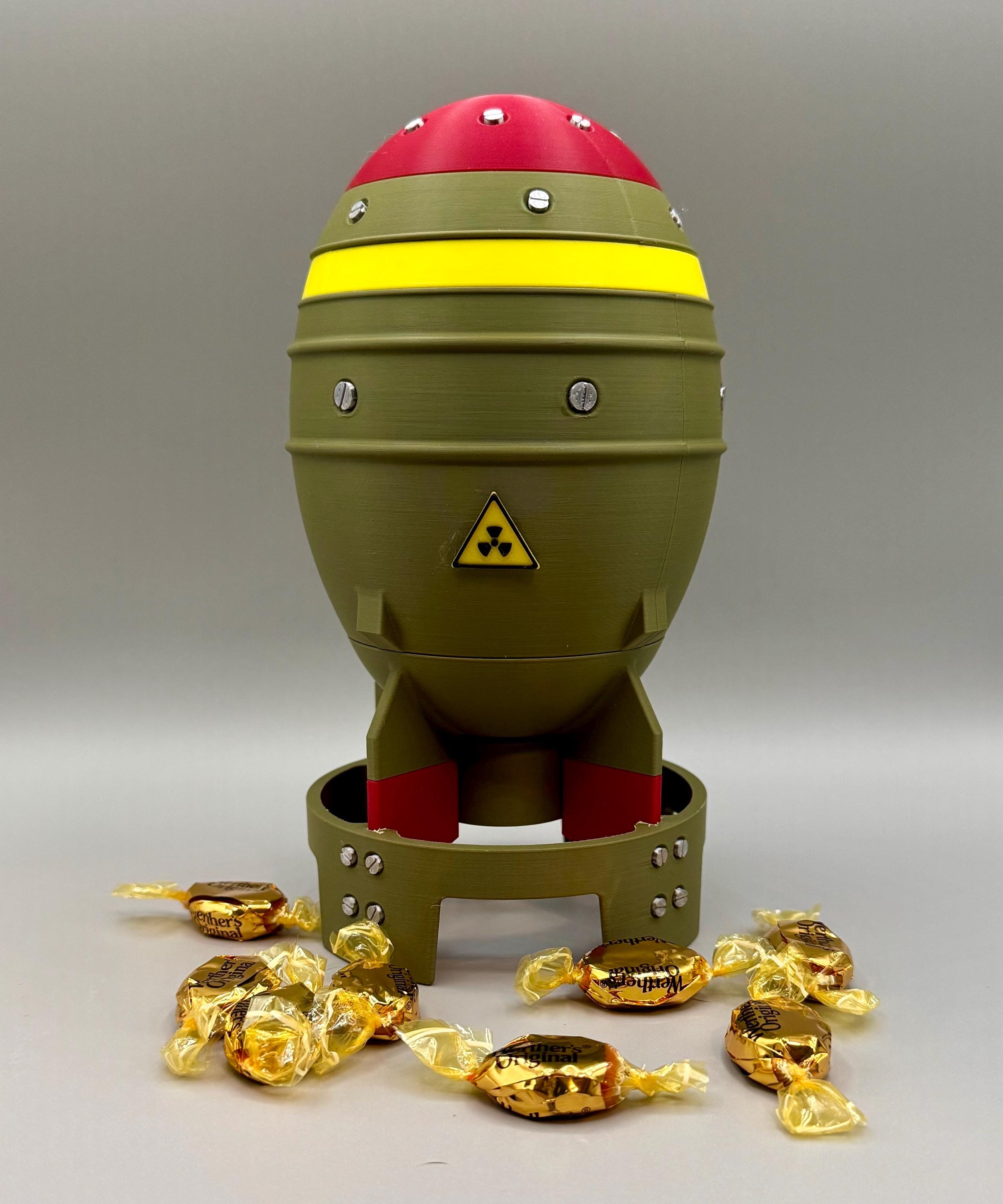 Fallout Mini Nuke Desk Organizer: Pen Holder, Planter, Storage Jar - Etsy