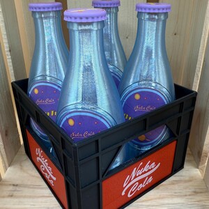 Nuka-cola Quantum – Rare Fallout Themed Prop Bottle 3d Printed - Etsy