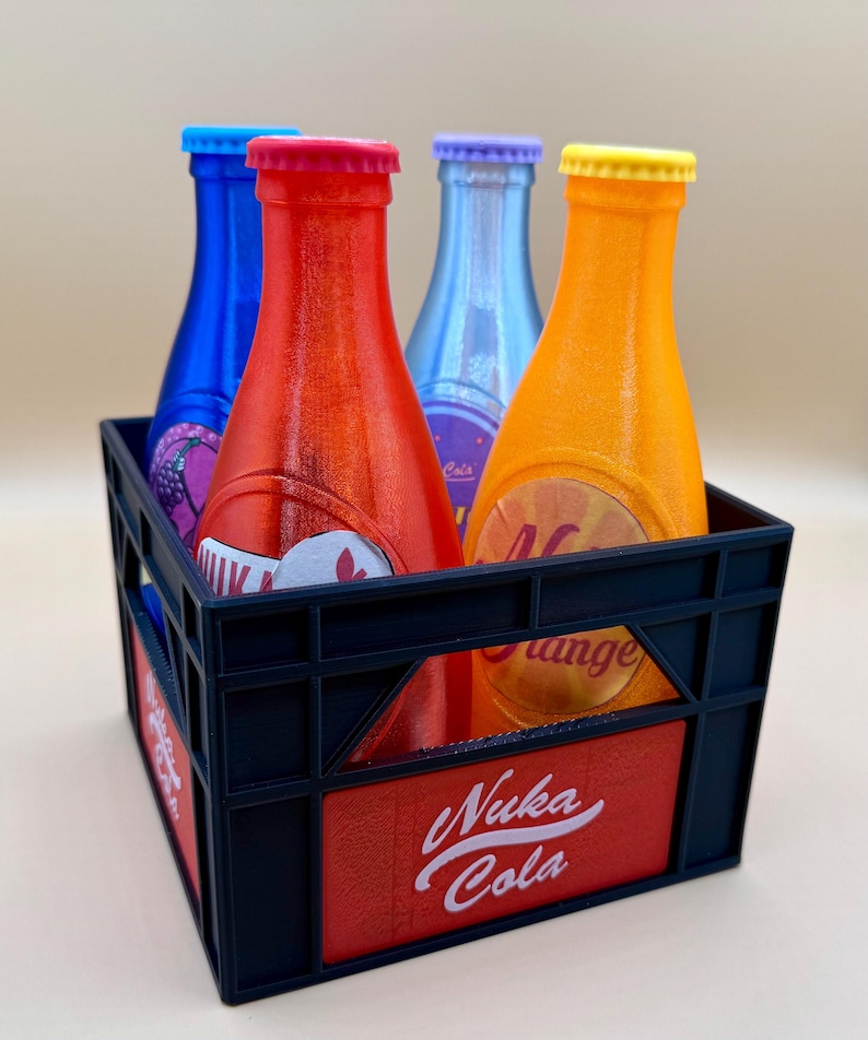 Nuka Cola Bottle: Fallout 3D Printed, Hand-painted Replica - 5 Variants ...