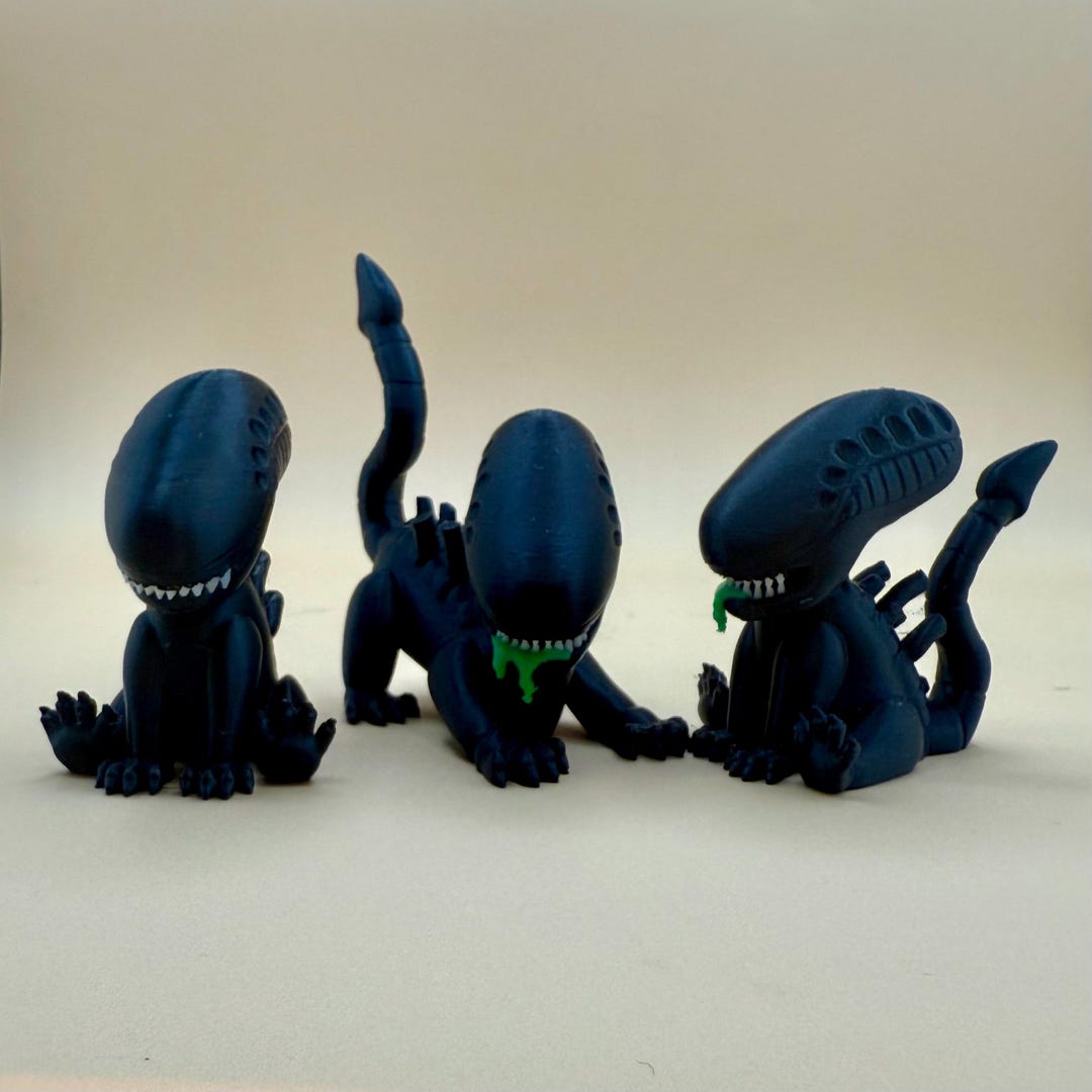 Alien/aliens Inspired Baby Xenomorphs- 3 Variants - Etsy