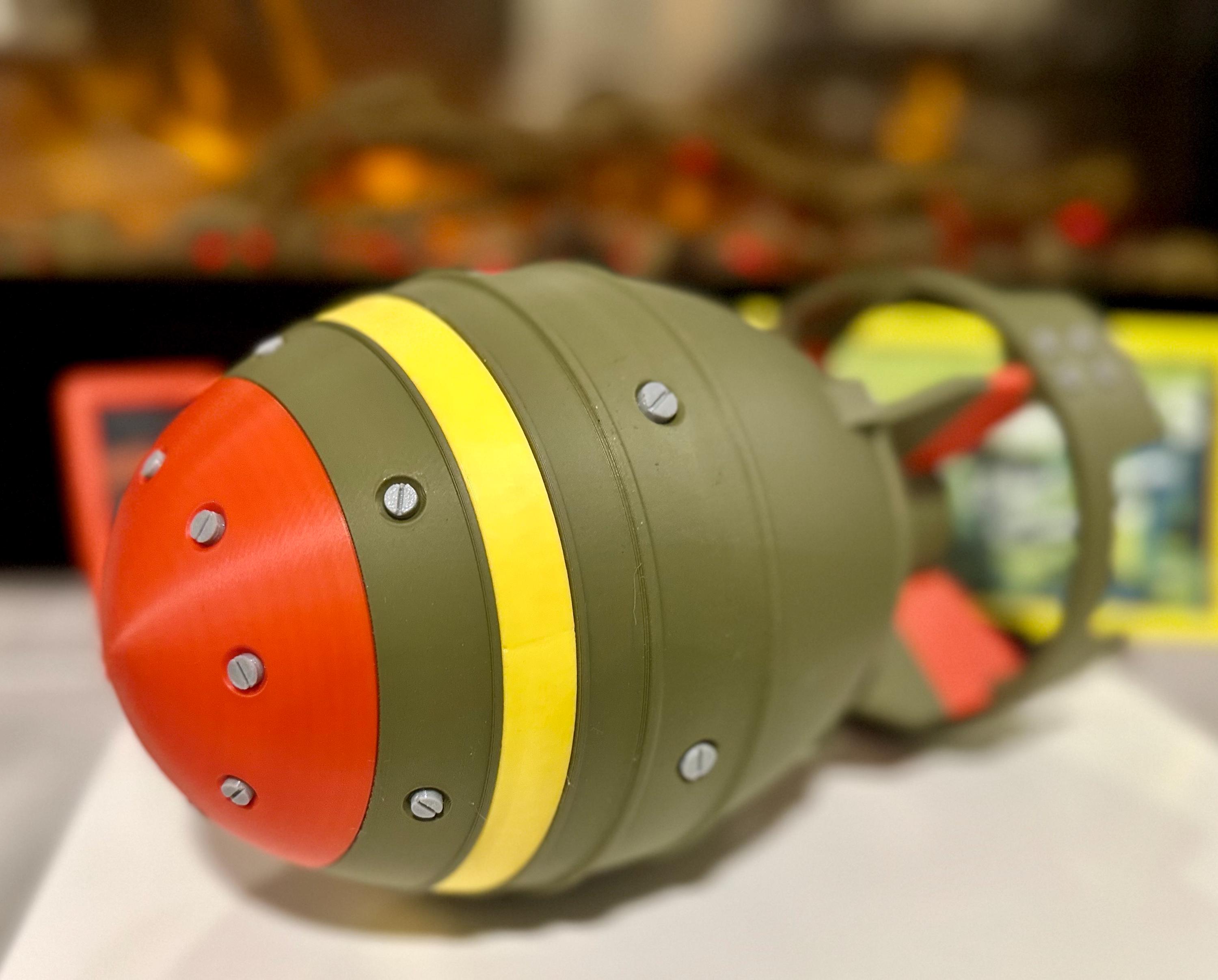 3d-printed Mini Nuke Storage Container Fallout 76 Inspired - Etsy