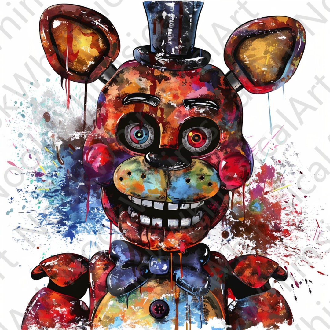 Five Nights at Freddy's PNG, FNAF Png, Nightmare Freddy, Five Nights at ...