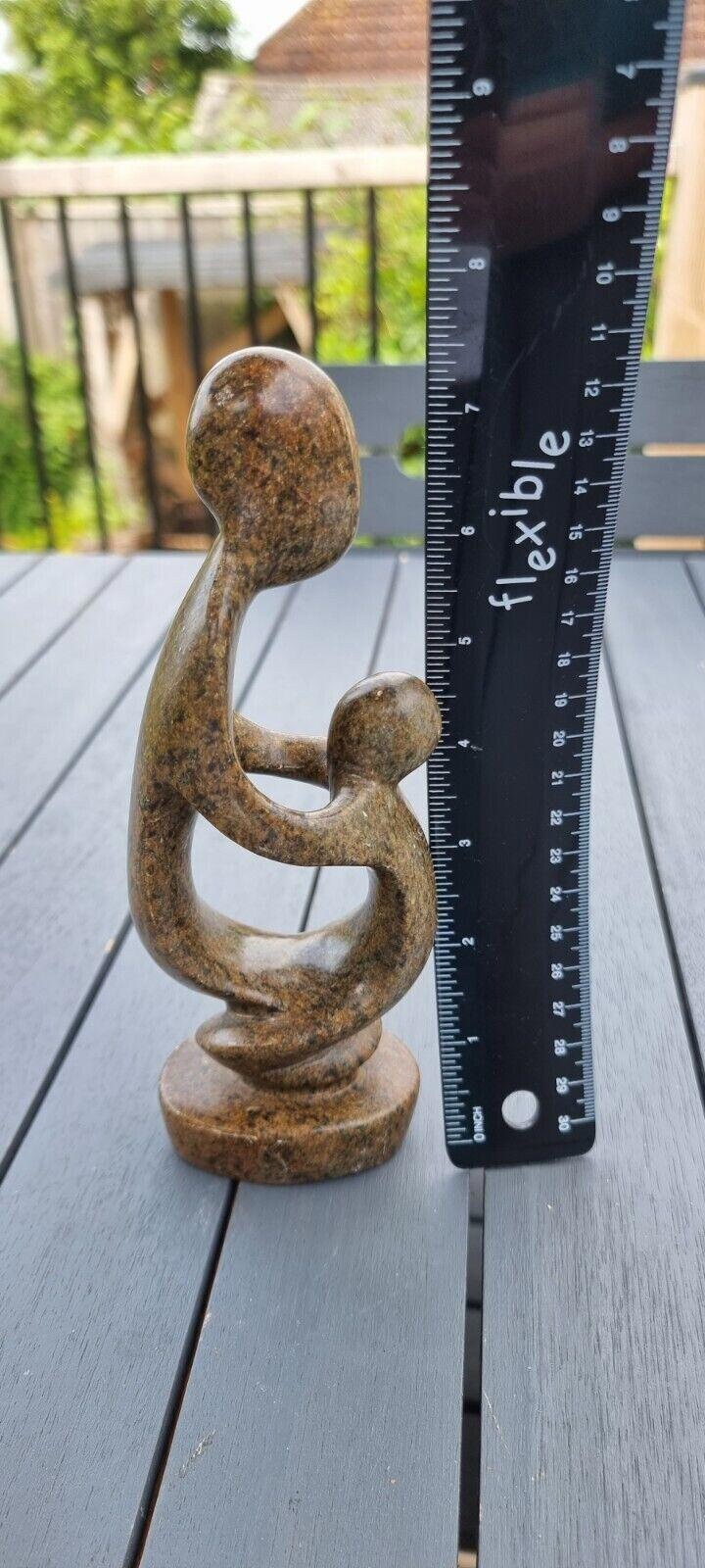 Mother & Child Abstract Figurine - Etsy