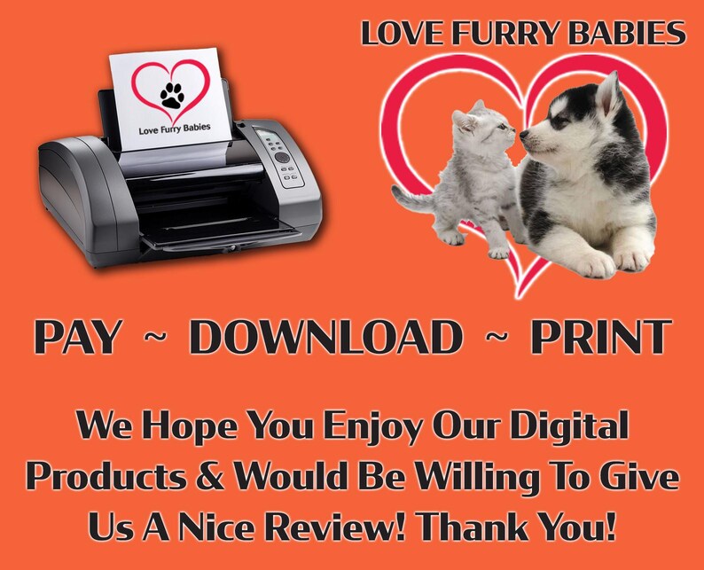 Pet Birthday Tracker Printable | Furry Friends Calendar | Digital ...