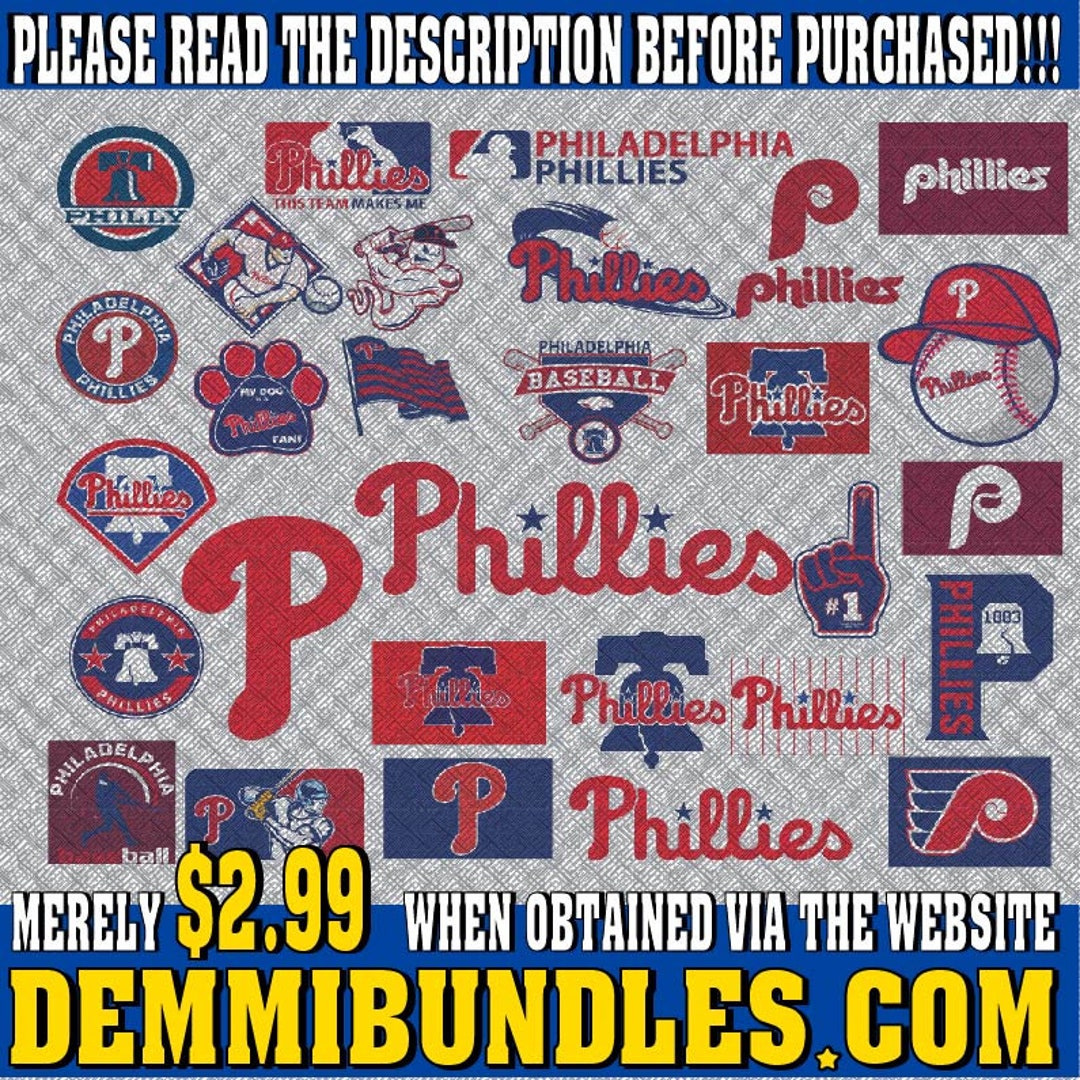 Philadelphia-phillies Baseball Team Svg, Philadelphia-phillies Svg, M L ...