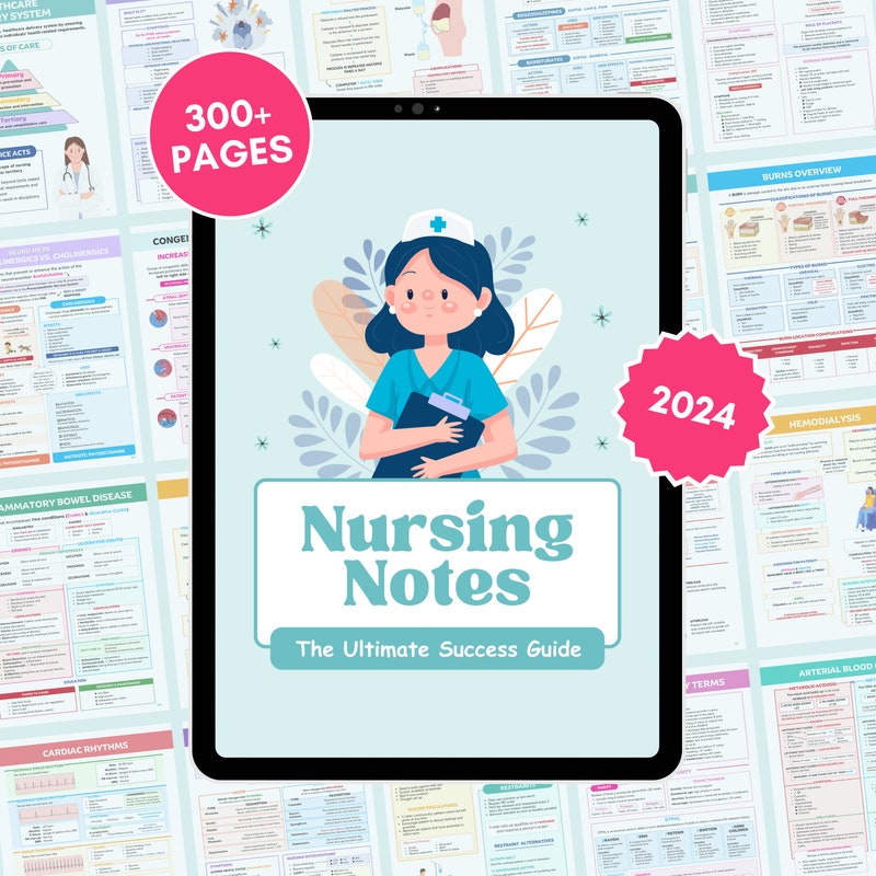 Nursing School Notes - Etsy