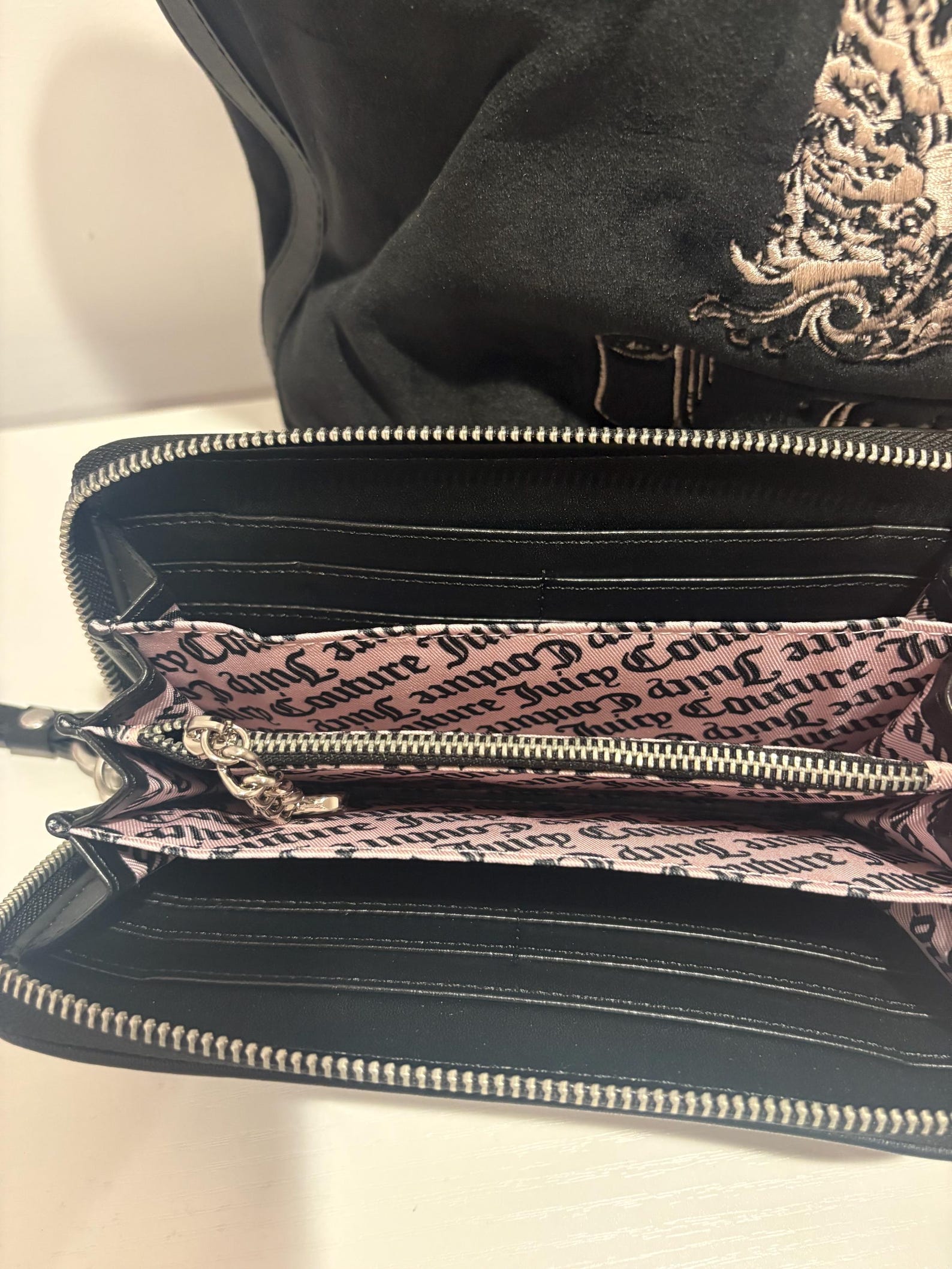 Juicy Couture UK Exclusive Twig Dog Large Tote Bag With Matching Wallet ...