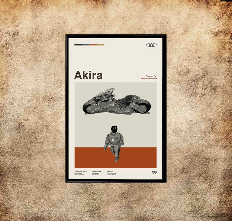 Akira 1988 Poster, Akira Poster, Katsuhiro Otomo, Movie Poster ...