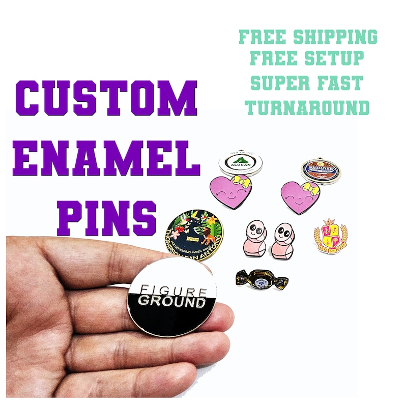 Custom Lapel Pins, Soft Enamel Pins, - Etsy
