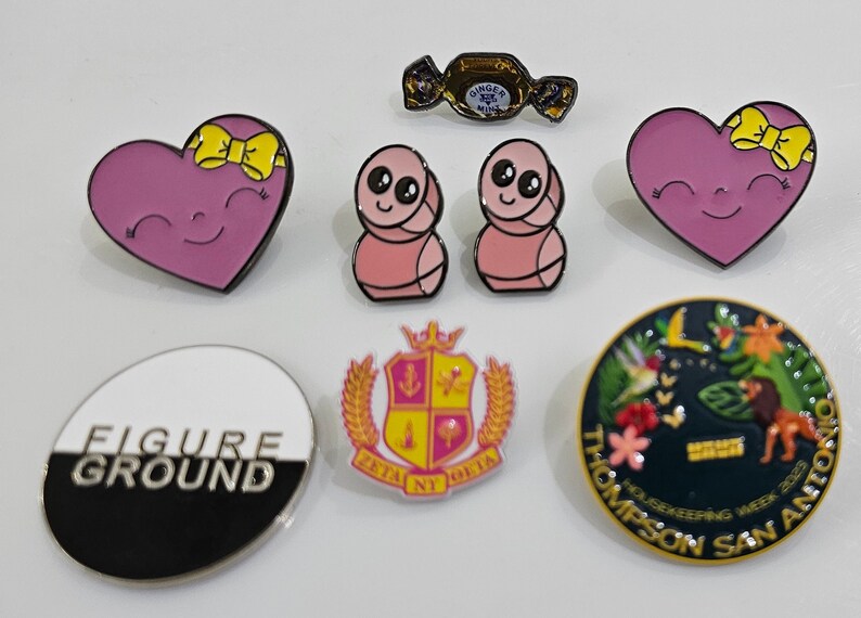 Custom Lapel Pins, Soft Enamel Pins, - Etsy