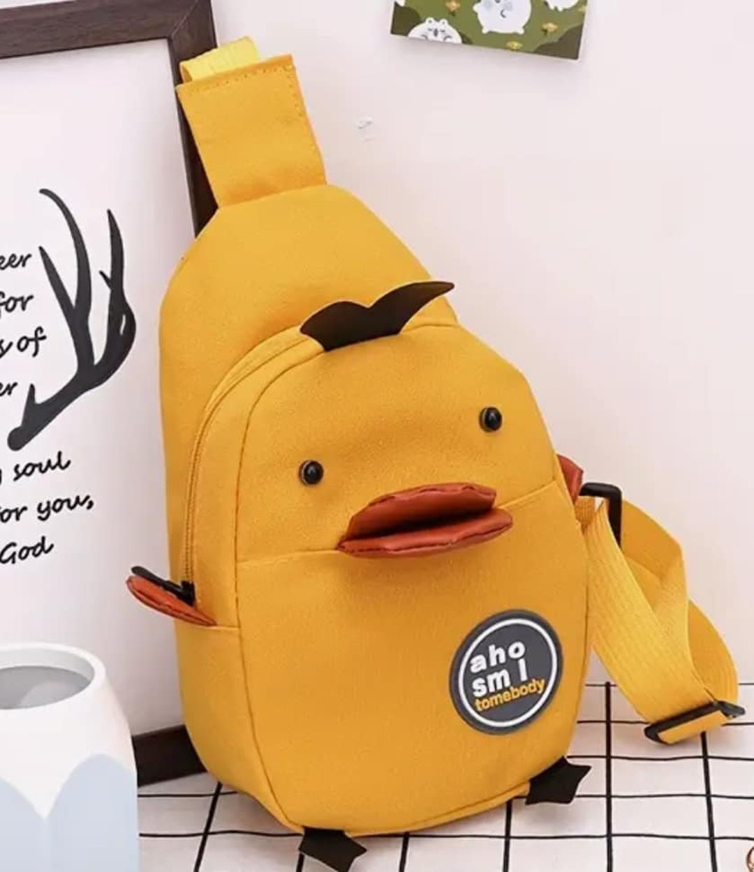 Duck Shoulder Bag, Duck Tote, Duck Shoulder Bag for Cruising - Etsy