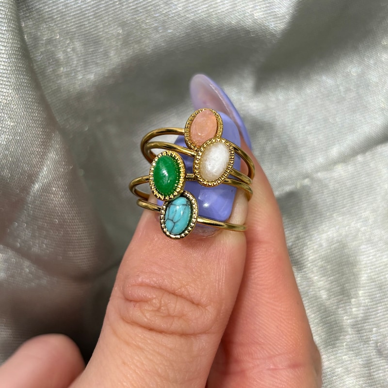 Cute Rings Women Non Tarnish - Etsy UK