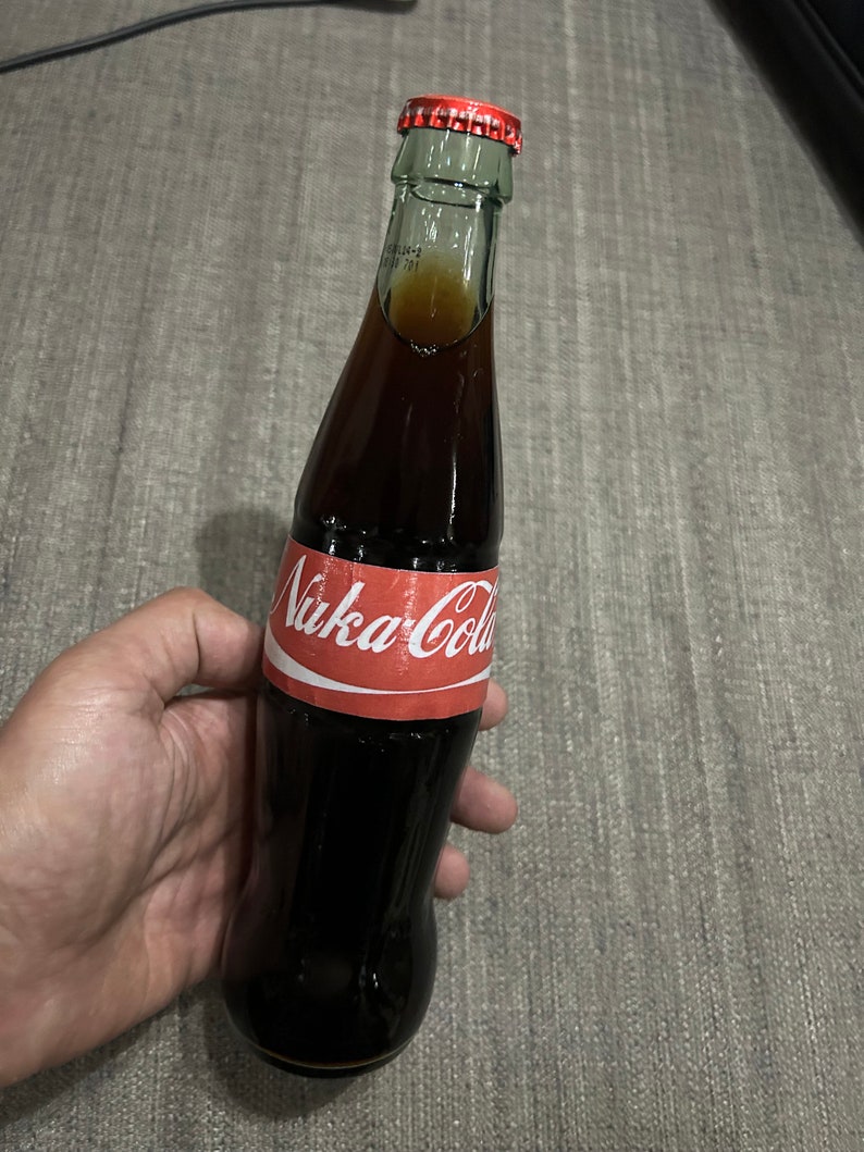 Fallout Nuka Cola Full Bottle Unofficial Custom Drinkable - Etsy Australia