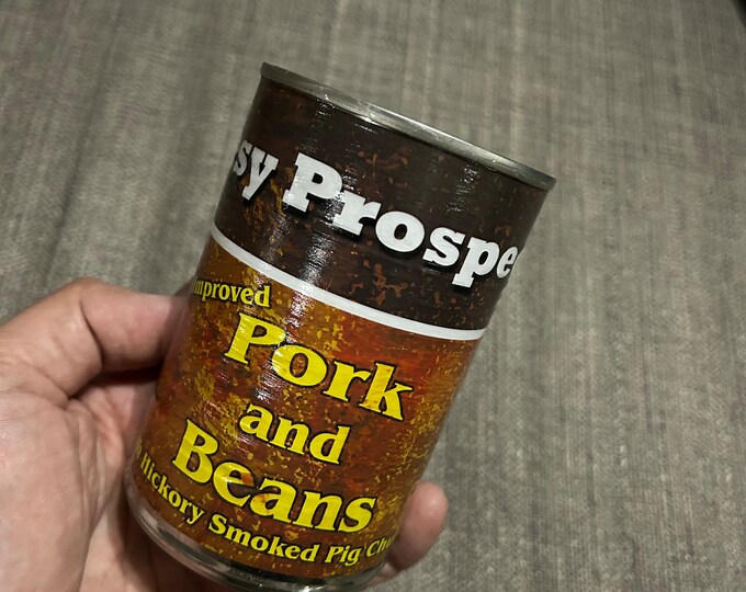 Fallout Greasy Prospector's Pork and Beans Unofficial Custom - Etsy