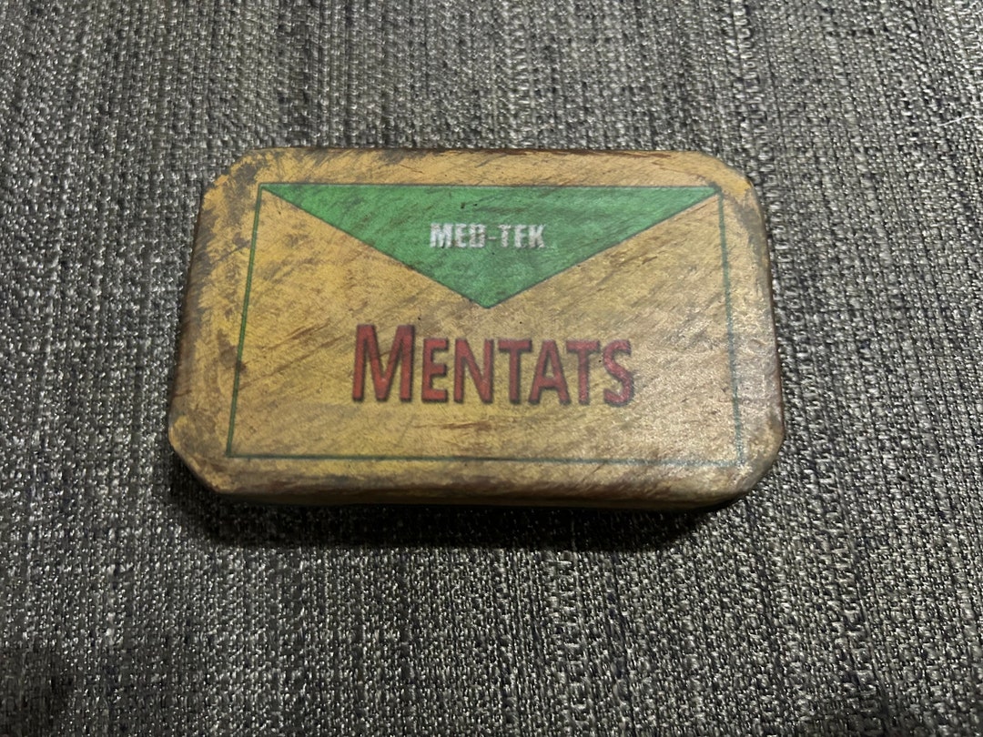 Fallout Mentats Tin Custom and Unofficialp - Etsy