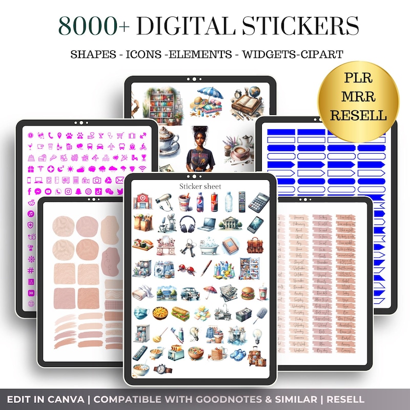 Mrr Plr Icons - Etsy