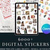 Digital Stickers | Digital Sticker Book | Goodnotes Stickers | Food ...