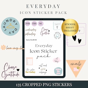 Digital Stickers | Digital Sticker Book | Goodnotes Stickers | Food ...