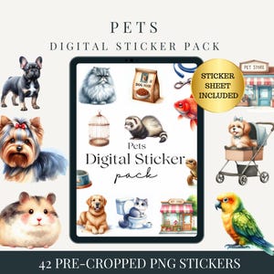 Digital Stickers Digital Sticker Book Goodnotes Stickers Food Stickers ...
