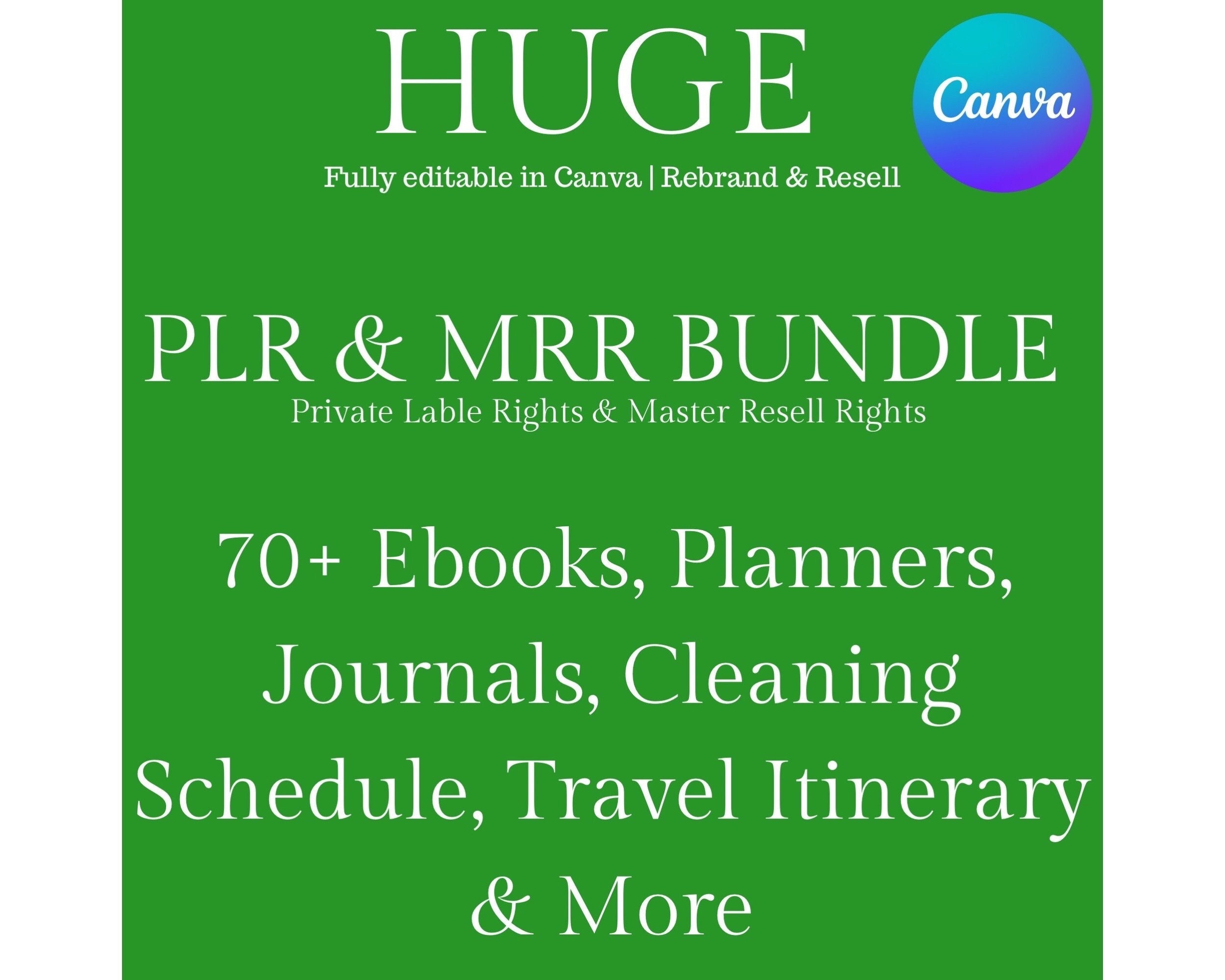 Ultimate PLR MRR Bundle Done for You Digital Products | Plr Mrr Digital ...