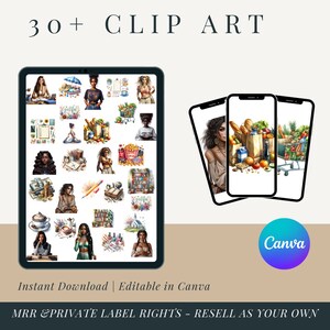 MRR Stickers | PLR Planner Stickers | Resell Rights | Digital Stickers ...