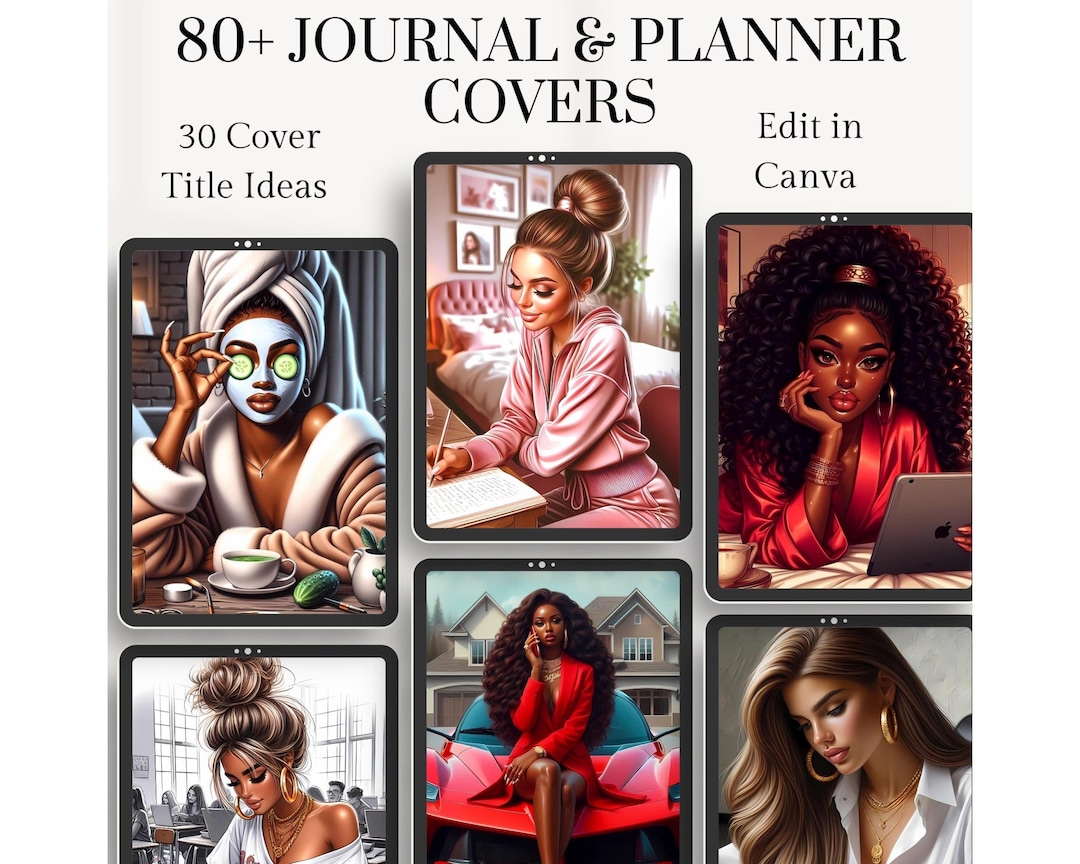 Digital Planner Covers | Faceless Content| Journal Cover | Notebook ...