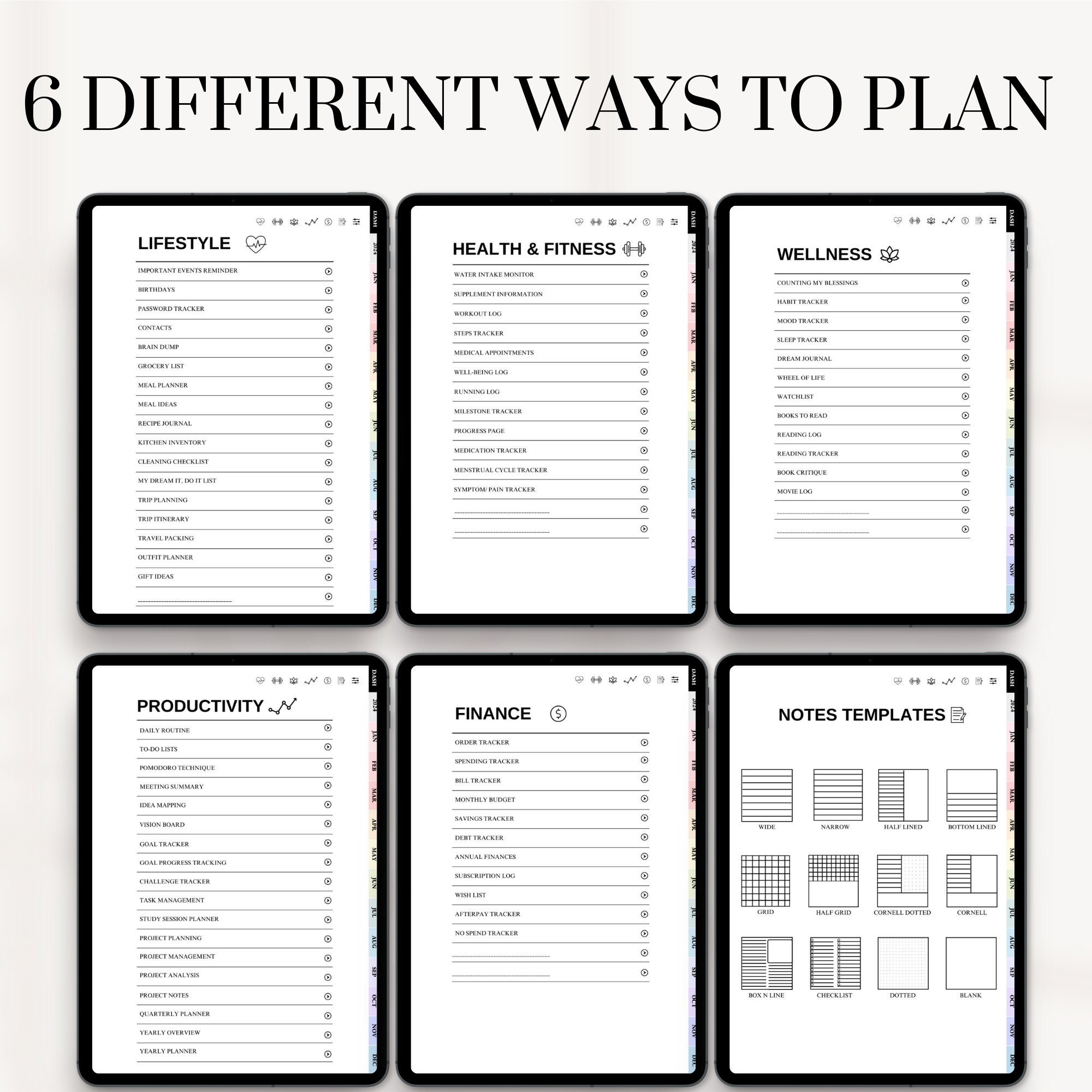 Ultimate PLR MRR Digital Planner 2025-2026 | Ready-to-use Goodnotes ...