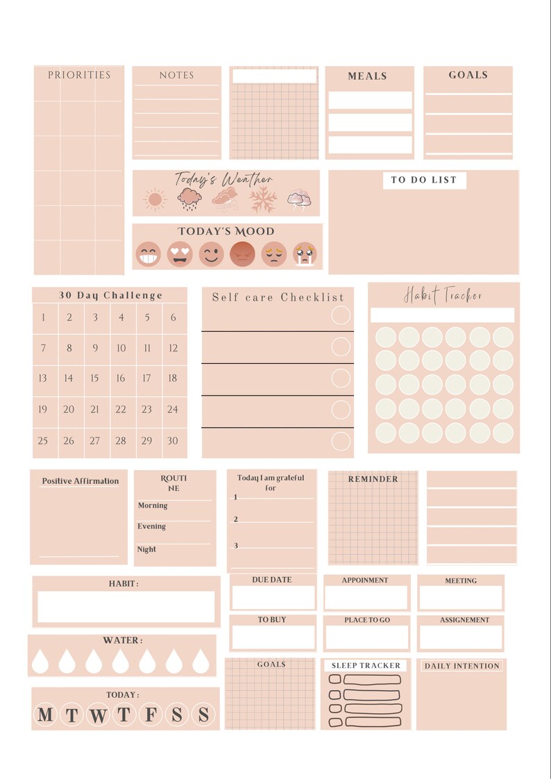 PLR Digital Goodnotes Sticker| Sticky Notes PNG | PNG Digital Stickers ...