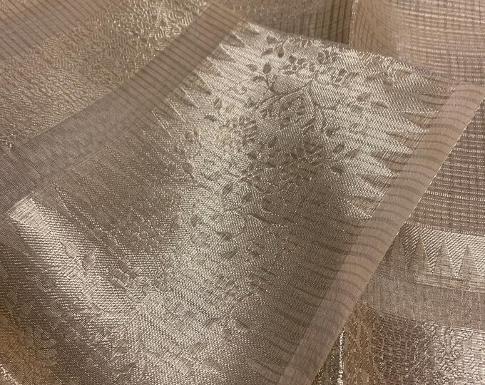 Exclusive Tissue Banarasi Golden Color , for Any Special Occasion ...