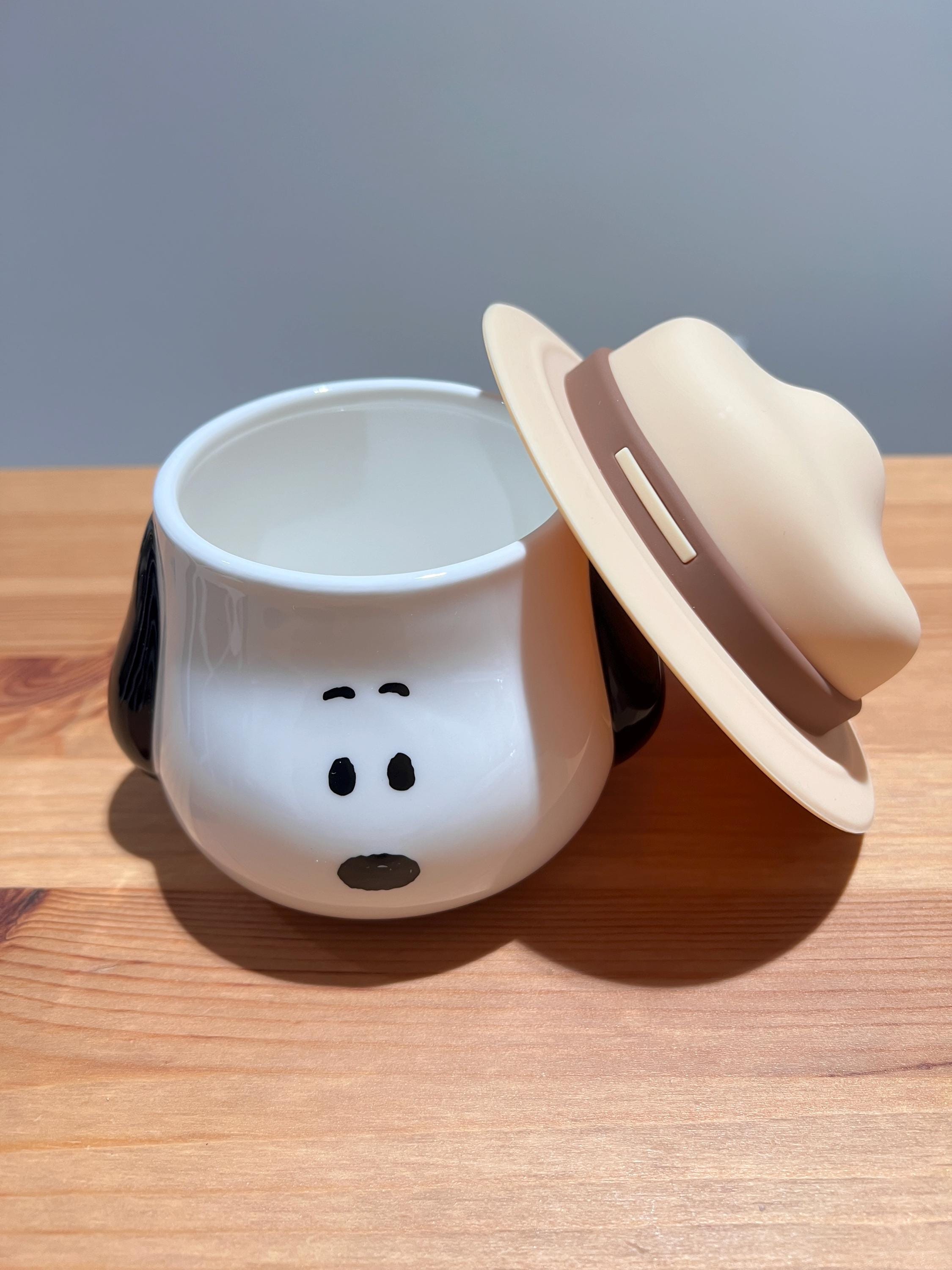 Snoopy Mug With Lid - 500ml - Etsy