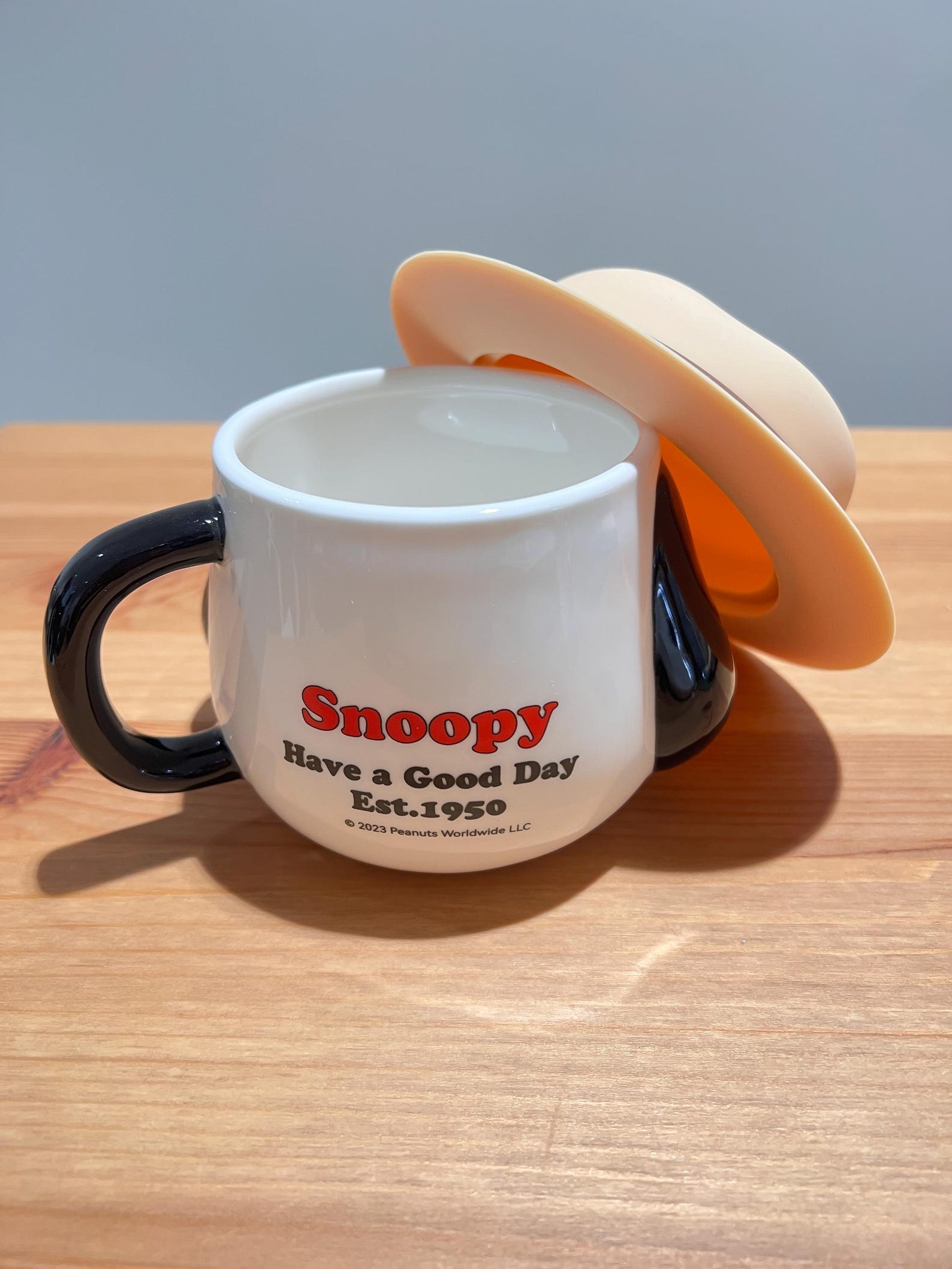 Snoopy Mug With Lid - 500ml - Etsy