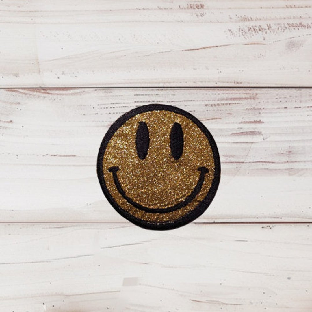 Smiley Face Embroidery Applique/ Patch - Etsy