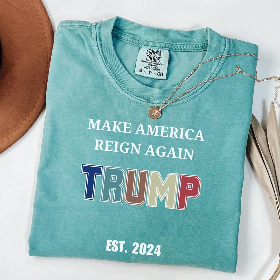 Comfort Colors Make America Great Again Trump Shirt, Patriotic MAGA ...