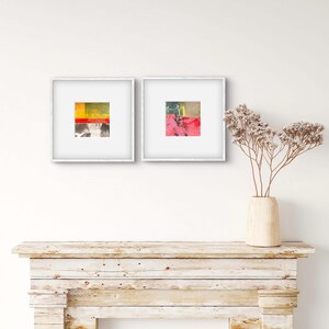 Mini Collage Art, Original One of a Kind Artwork, Contemporary ...