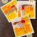 Small Modern Artwork, Original One of a Kind Art, Expressionist Style ...