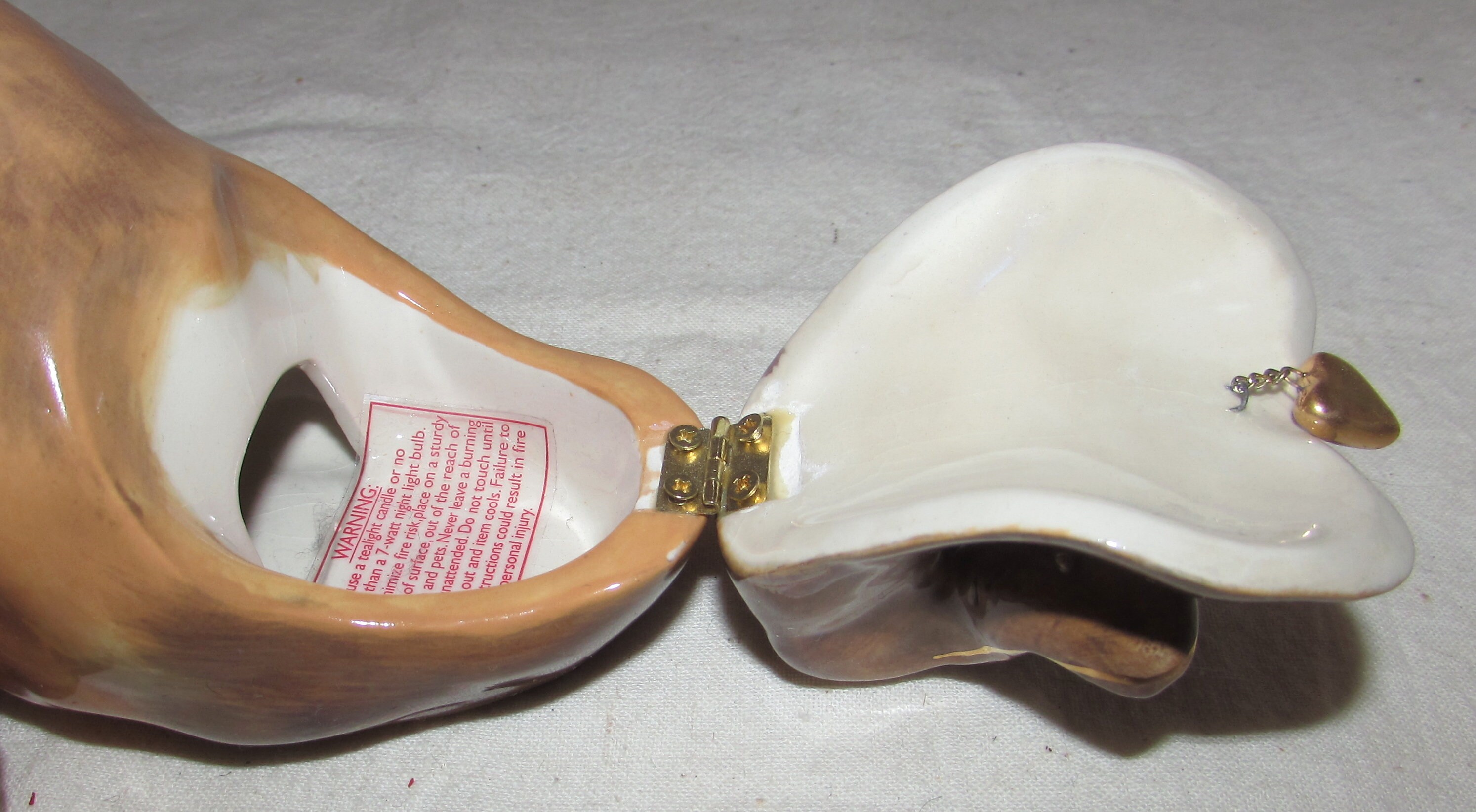Vintage Clayworks by Blue Sky, Pottery Circus Seal With Ball, Tea Light ...