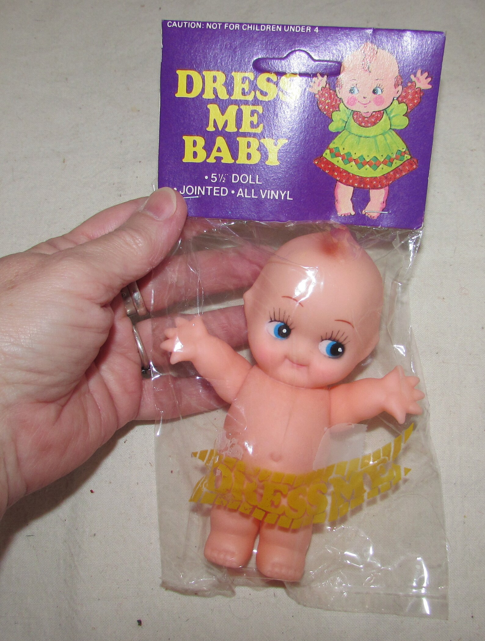 TWO Vintage Vinyl Kewpie Dolls in Original Packages Dress - Etsy