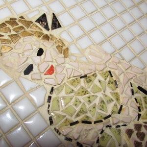 Vintage Mosaic Tile Wall Plaque of Ballerina, Ballet Dancer - Etsy