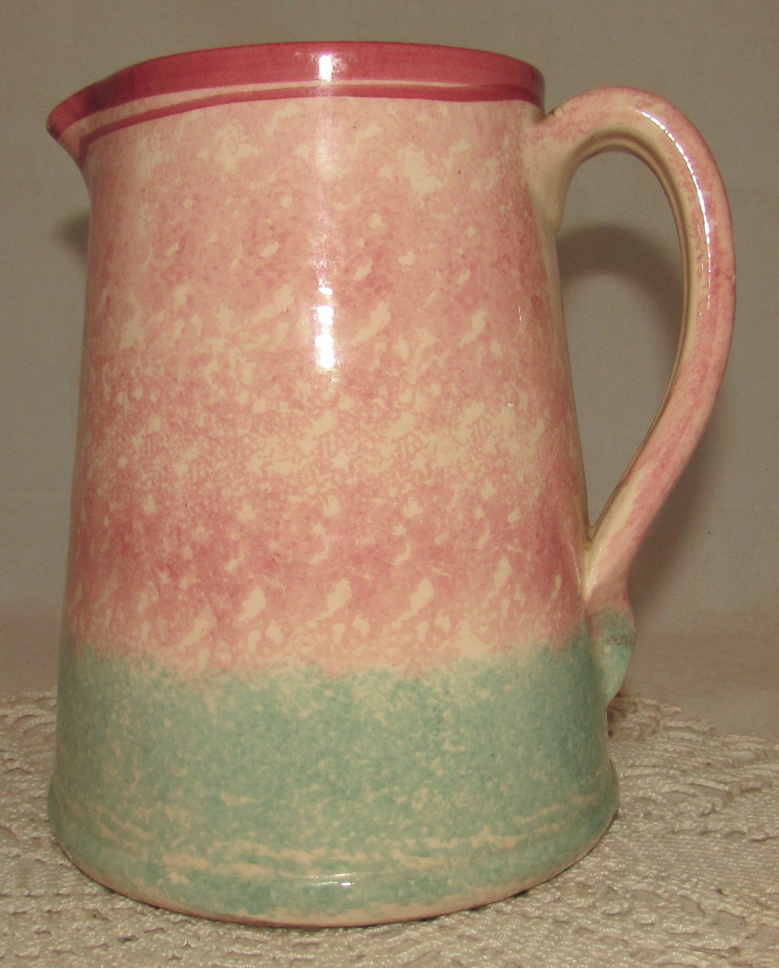Vintage Italian Redware Pottery Milk or Juice Pitcher by Lamas - Etsy