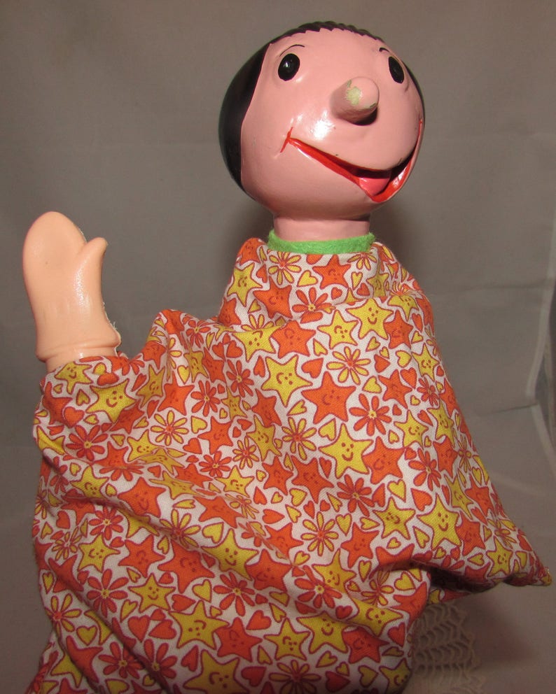 Vintage Olive Oyl Hand Puppet 60s childs toy Popeye's | Etsy