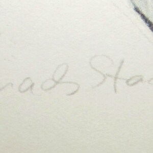 Vintage SIGNED Print by Mads Stage, Danish Artist, Hawfinch Birds on ...