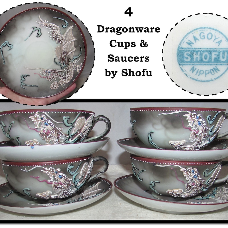 Moriage Dragonware - Etsy