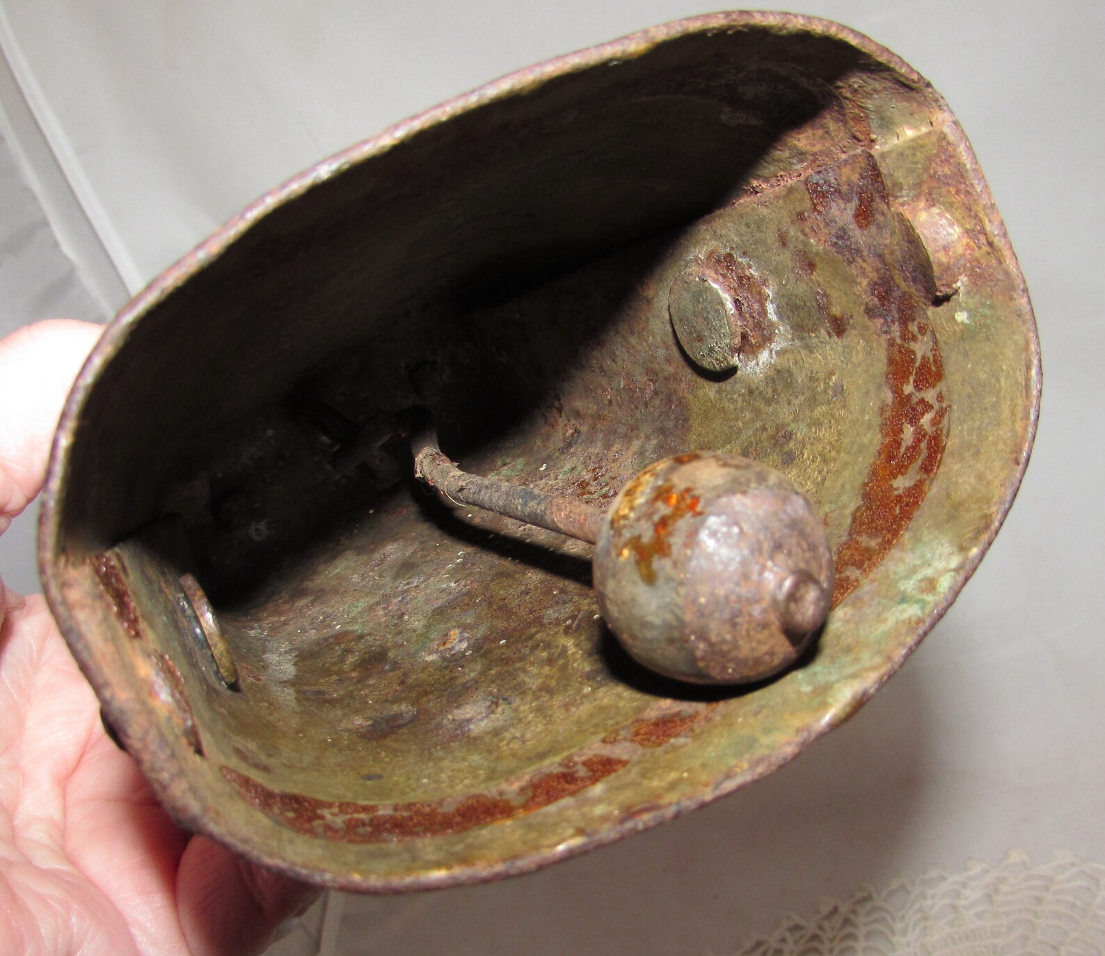 Antique Large Rusty Metal Cow Ox Bell - Etsy