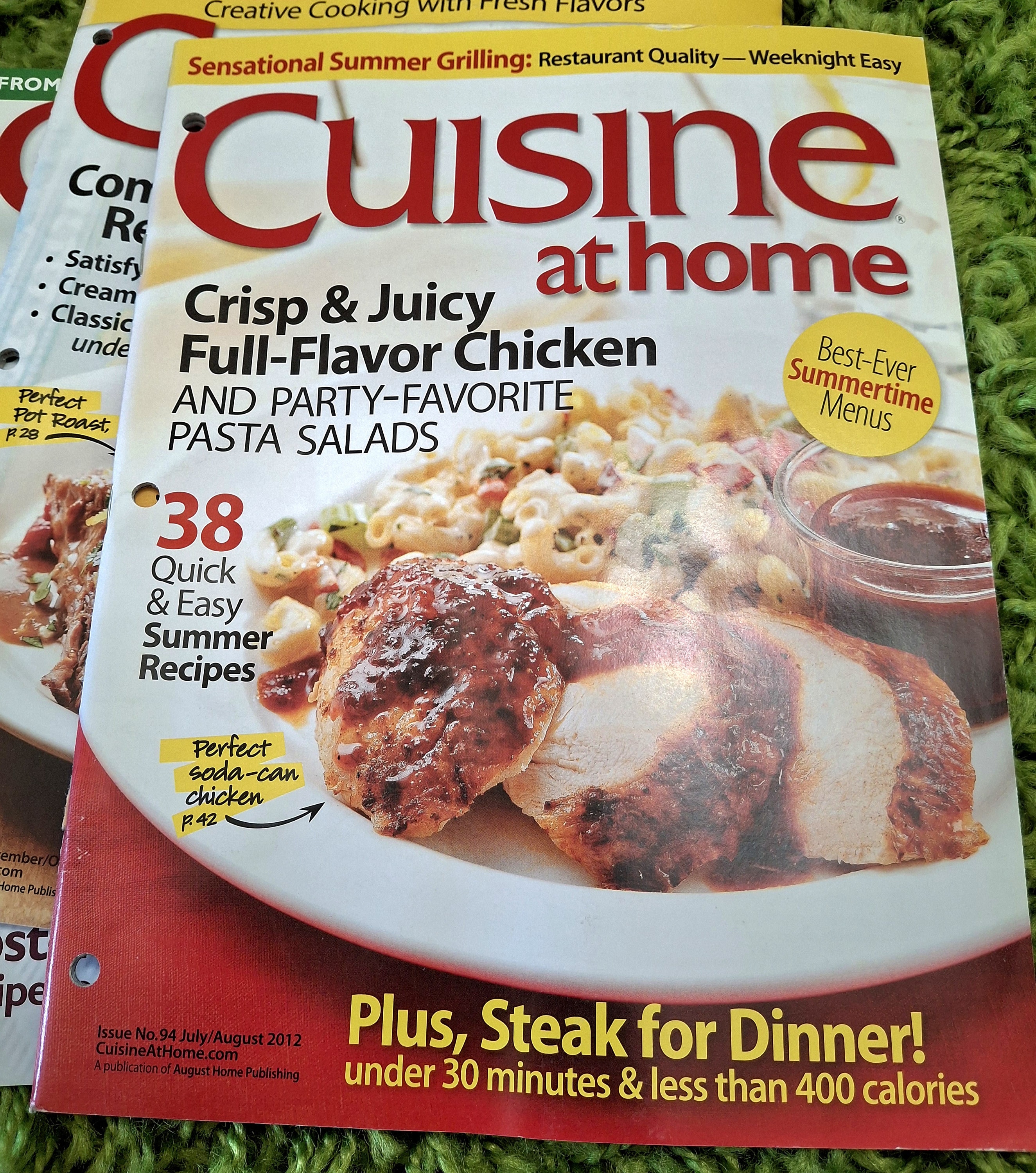 6 Issues - Cuisine at Home Magazines, Cooking, Baking - Etsy