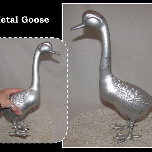 Metal Art Geese - Etsy