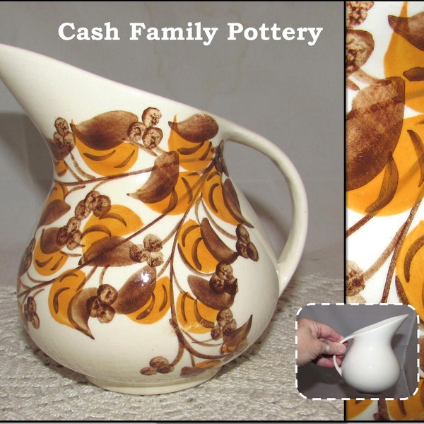 Cash Family Pottery Pitcher - Etsy