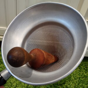 Vintage Aluminum Kitchen Chinois Conical Cone Strainer Sieve by Wear ...