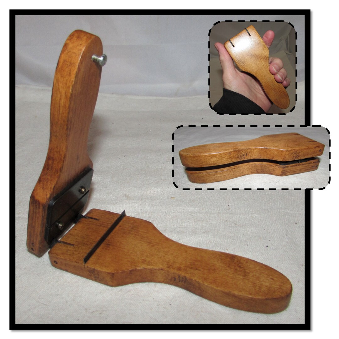 Vintage Wooden Cigar Tobacco Plug Cutter - Etsy