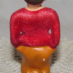 Vintage Chalkware Varsity Vic Collegiate Figurine by Bud Plone - Etsy