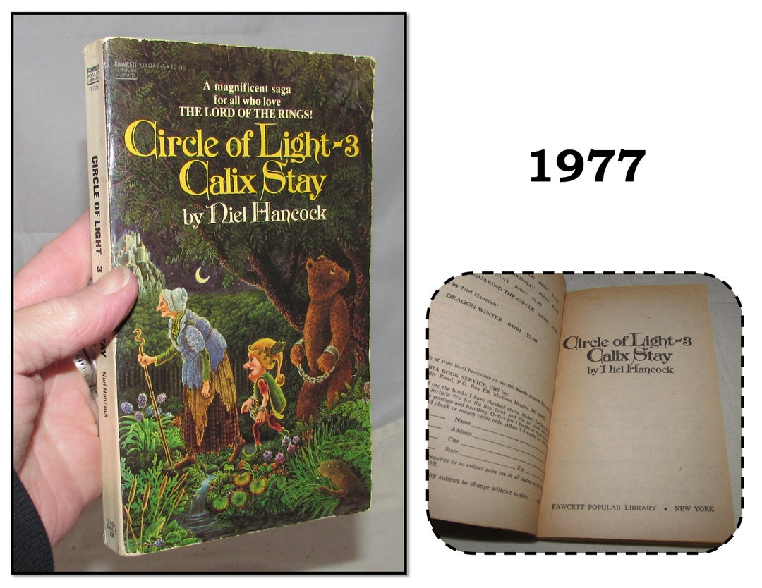 Vintage Paperback Book, Circle of Light 3, Calix Stay by Neil Hancock ...